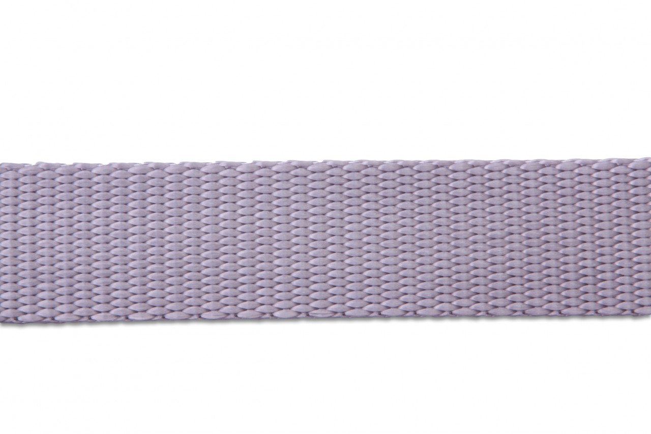 477 Grey Woven Nylon Webbing