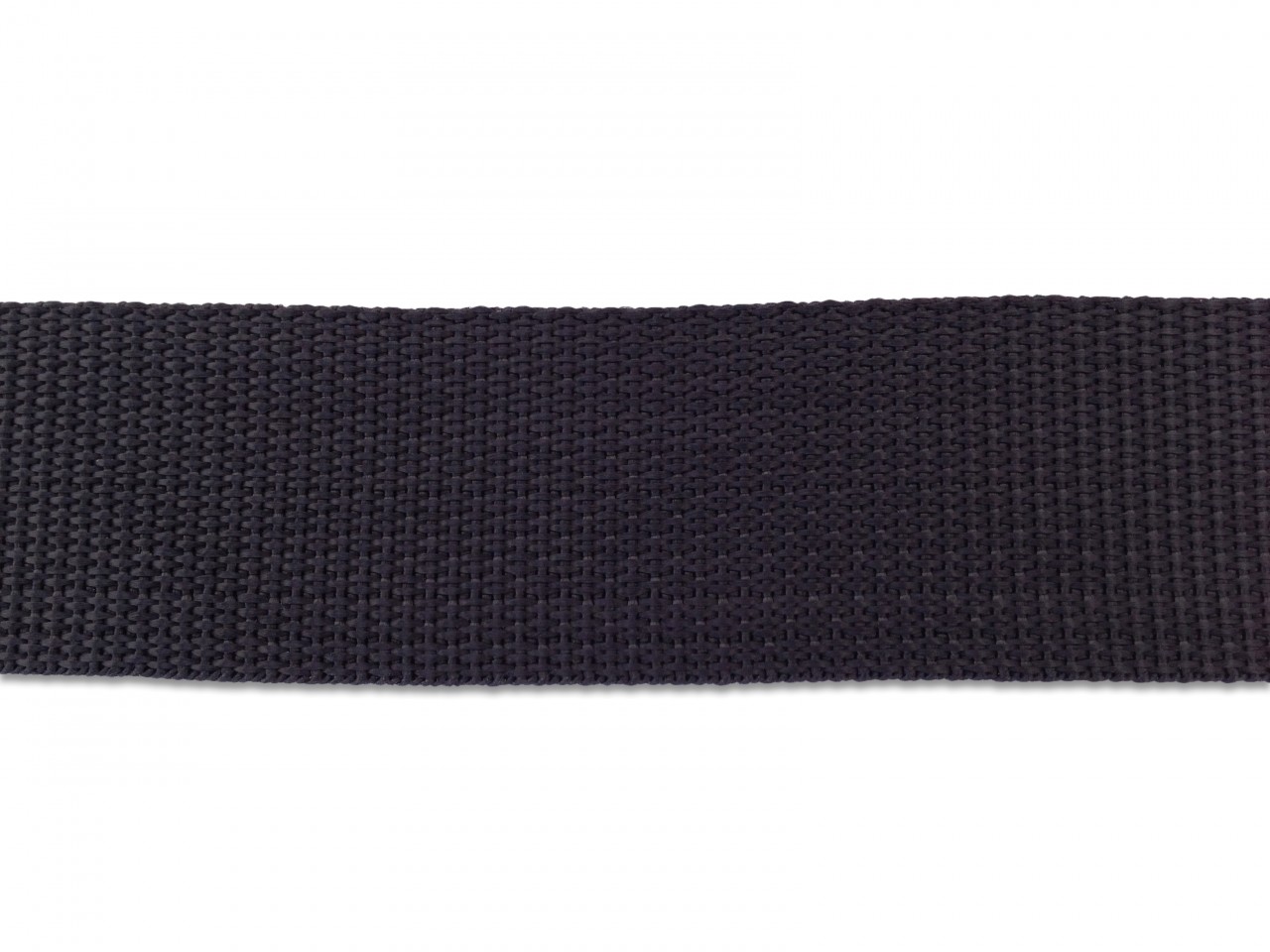 604 Black Lightweight Woven Polypropylene Webbing