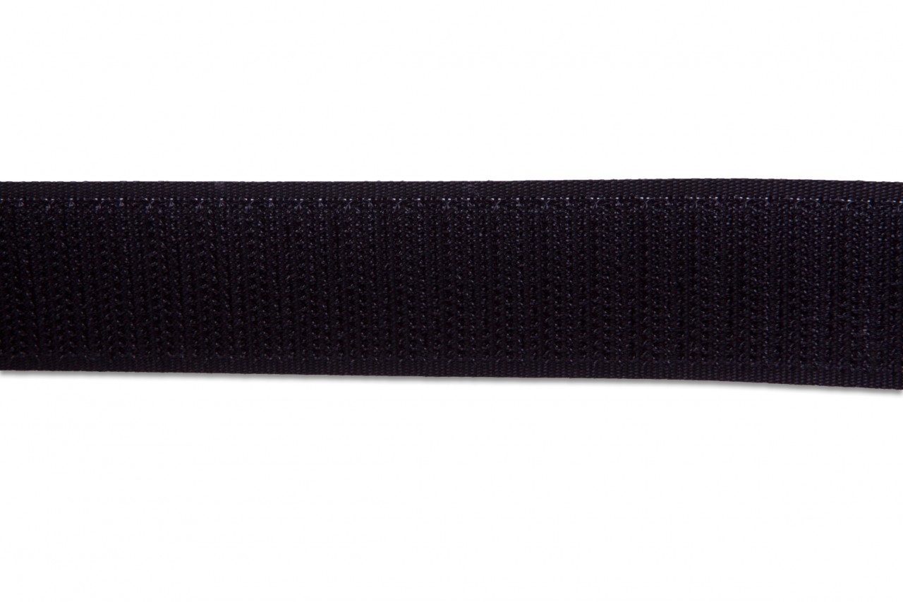 Sewable Black Hook Webbing