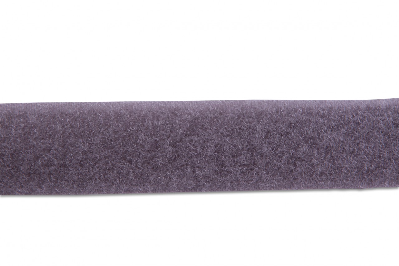 Sewable Grey Loop Webbing