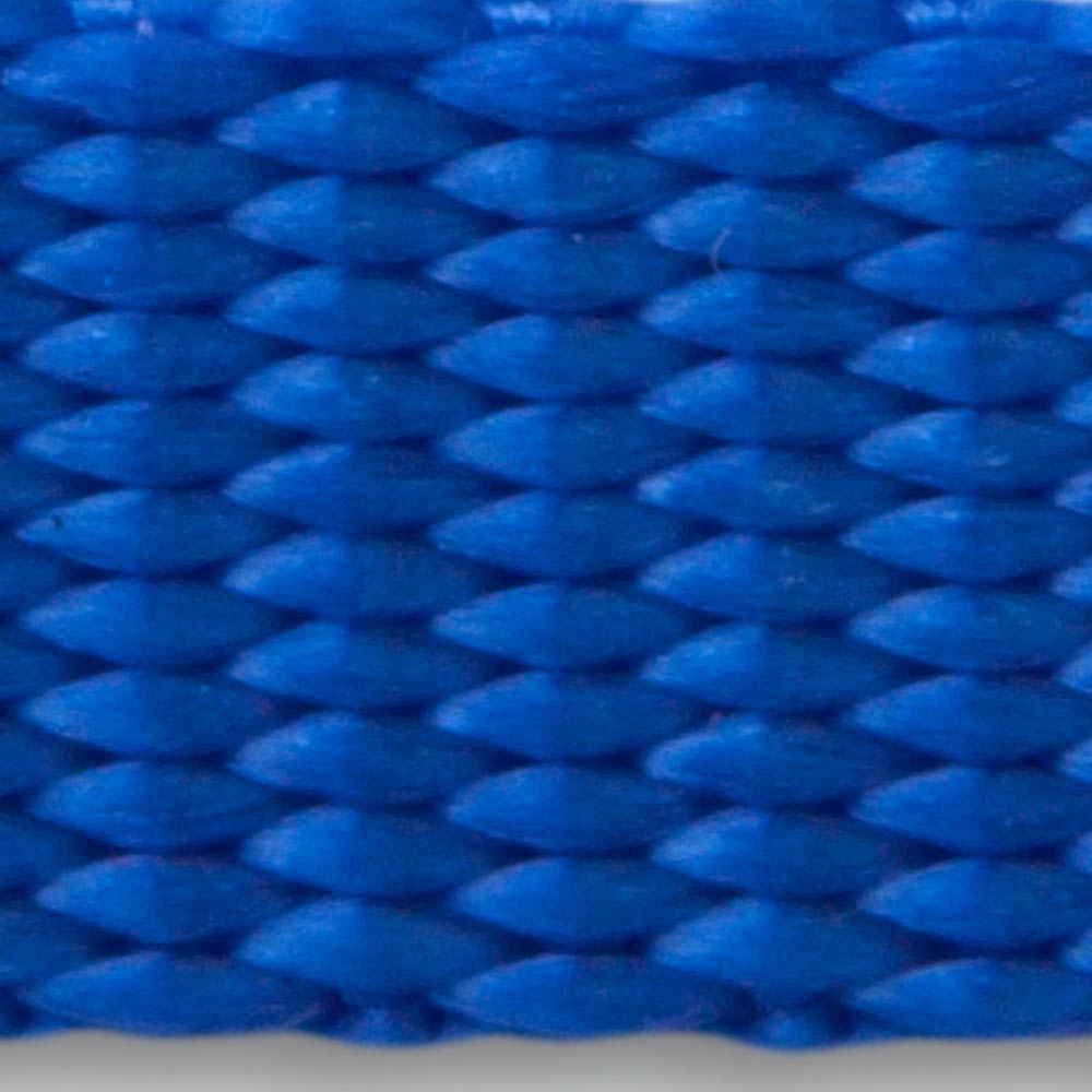 456 Narrow Royal Blue Woven Nylon Webbing