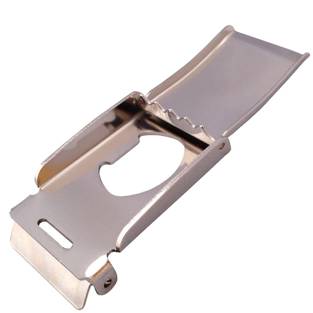 Nickel Flip-Top Cam Buckle