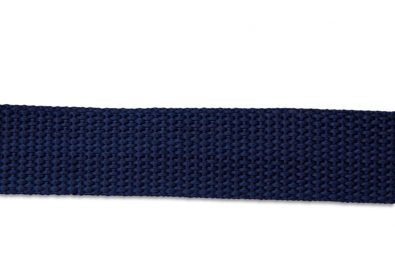 656 Navy Heavyweight Woven Polypropylene Webbing