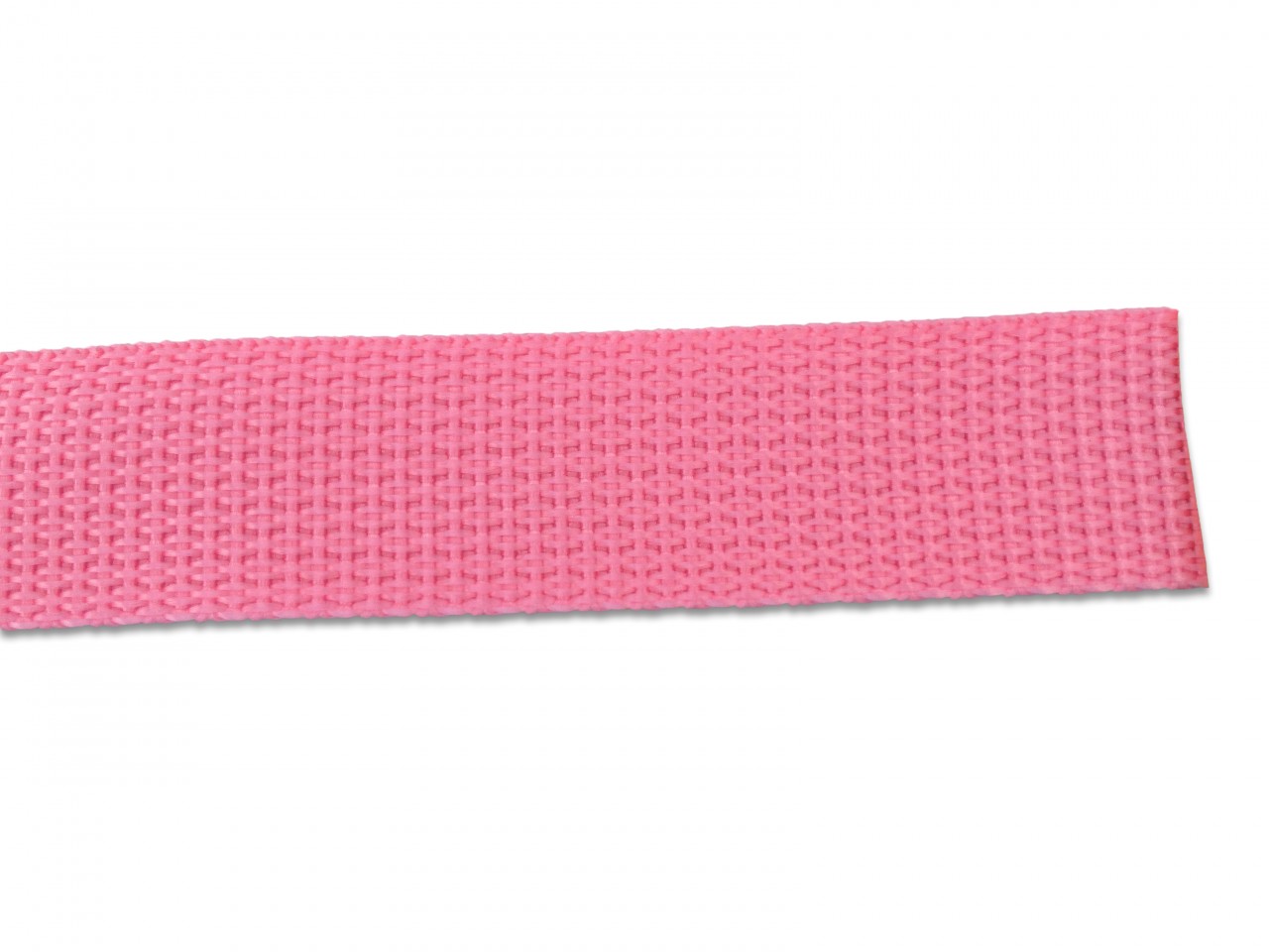 604 Pink Lightweight Woven Polypropylene Webbing