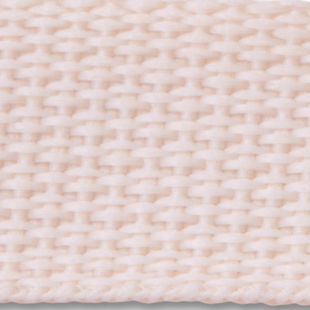604 Natural Lightweight Woven Polypropylene Webbing