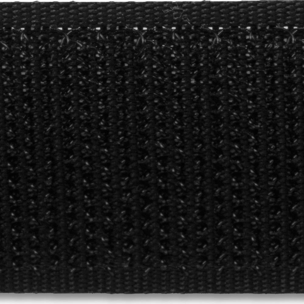 Sewable Black Hook Webbing