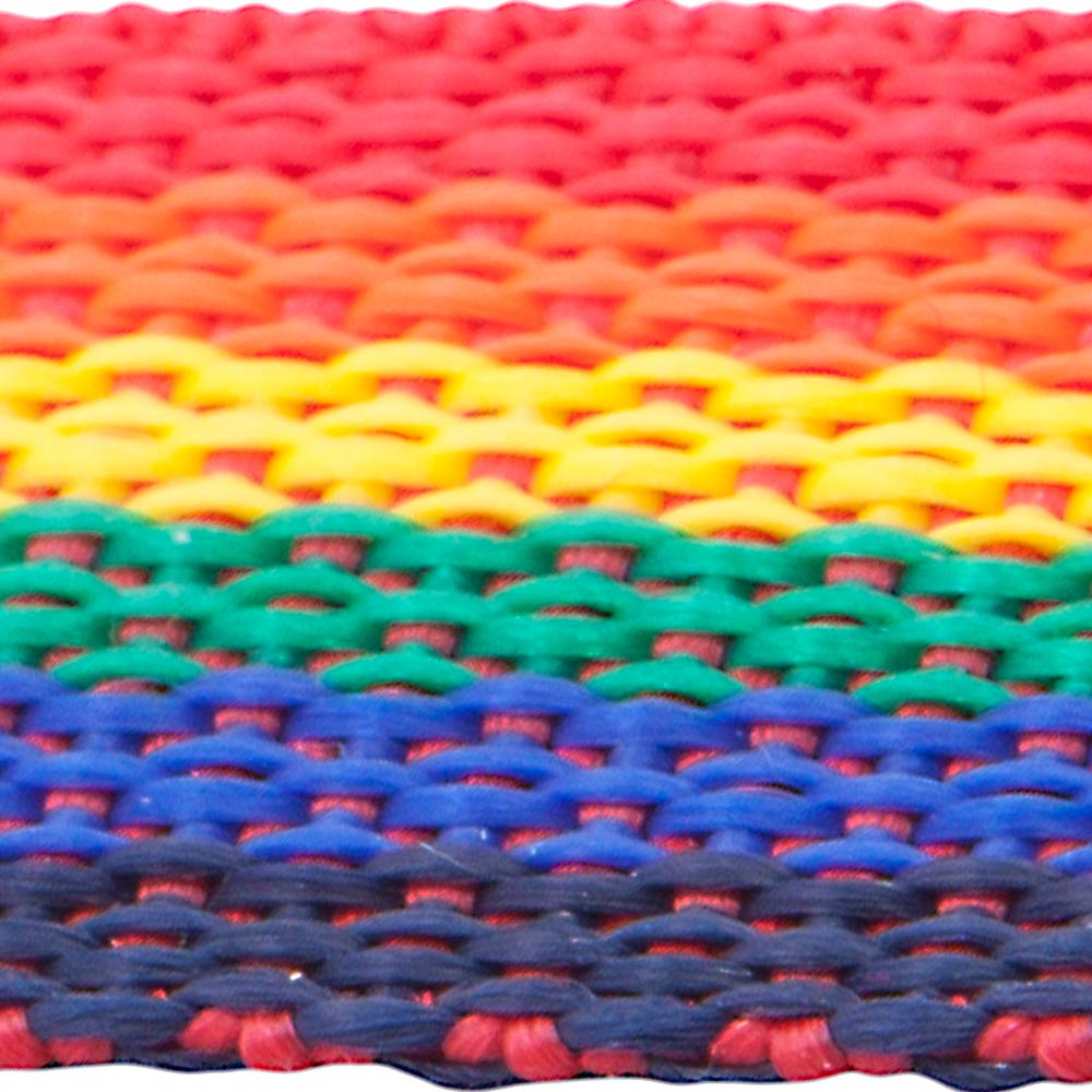604 Rainbow Lightweight Woven Polypropylene Webbing