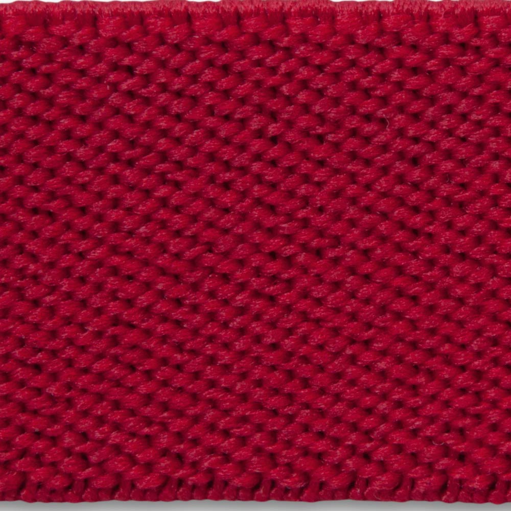 970 Red Polyester Woven Elastic