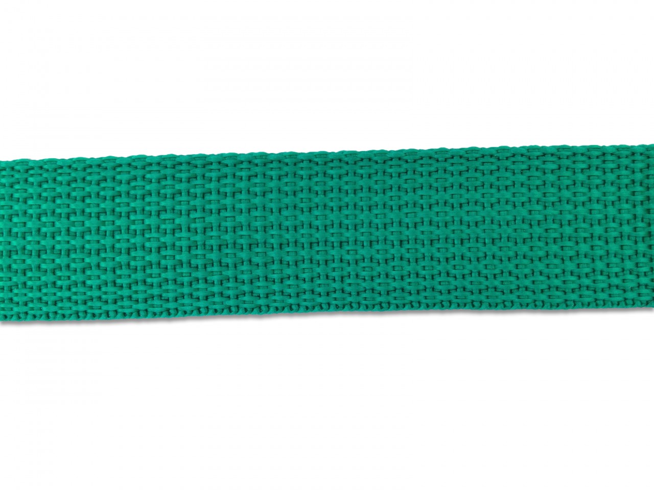 604 Kelly Green Lightweight Woven Polypropylene Webbing
