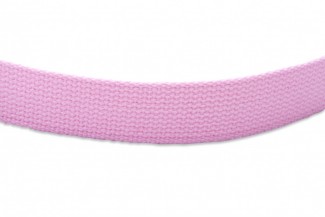 6L Pastel Pink Heavy-weight Cotton Webbing | National Webbing Products