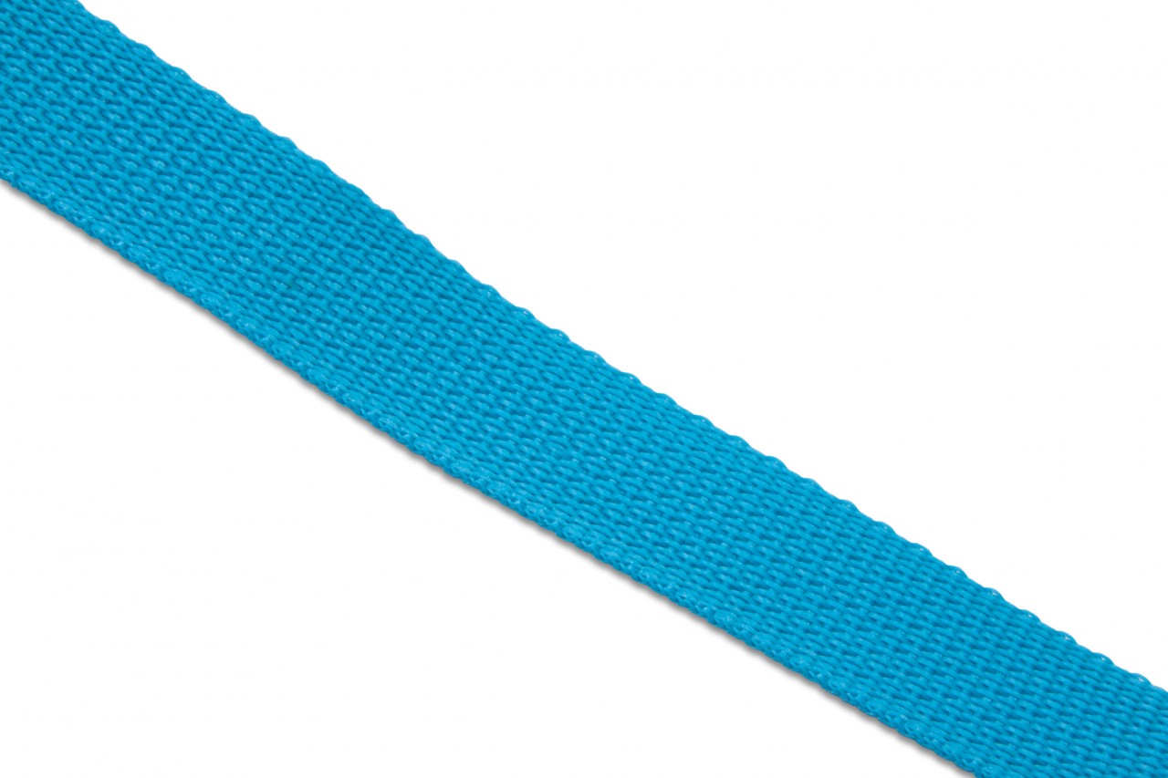 604 Turquoise Lightweight Woven Polypropylene Webbing