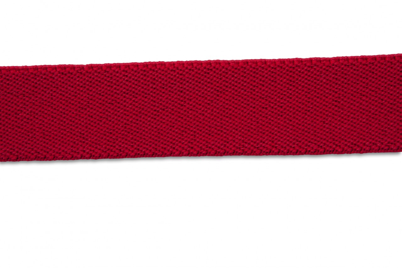 970 Red Polyester Woven Elastic
