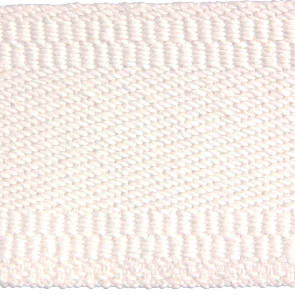 CD White Cotton Cadet Webbing