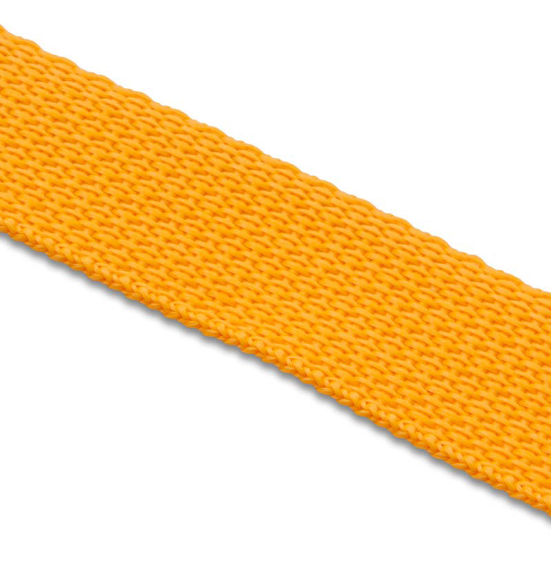 604 Gold Lightweight Woven Polypropylene Webbing