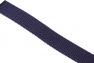 604 Navy Blue Lightweight Woven Polypropylene Webbing