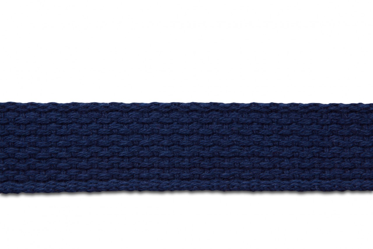 7L Navy Lightweight Cotton Webbing