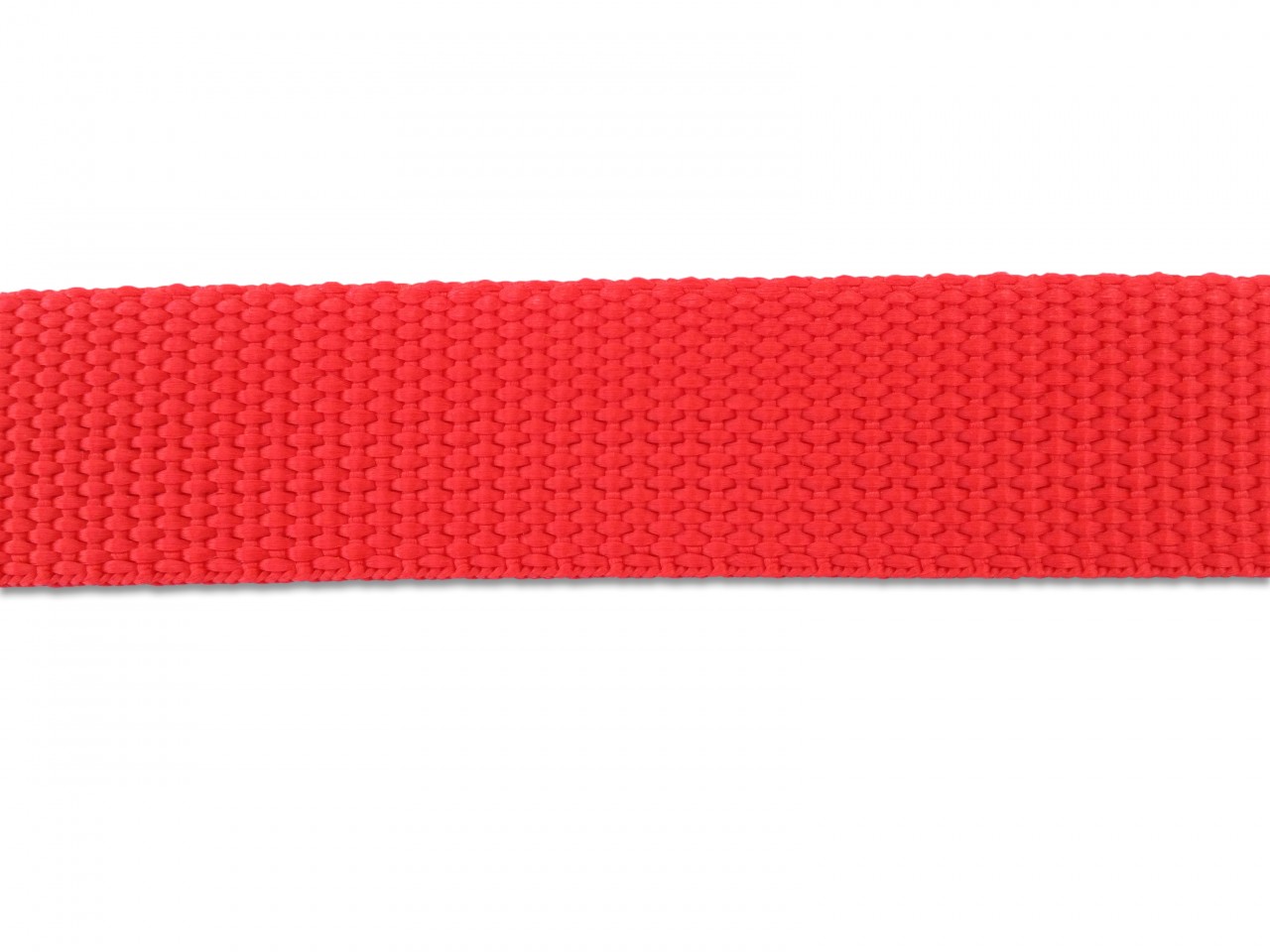 656 Red Heavyweight Woven Polypropylene Webbing