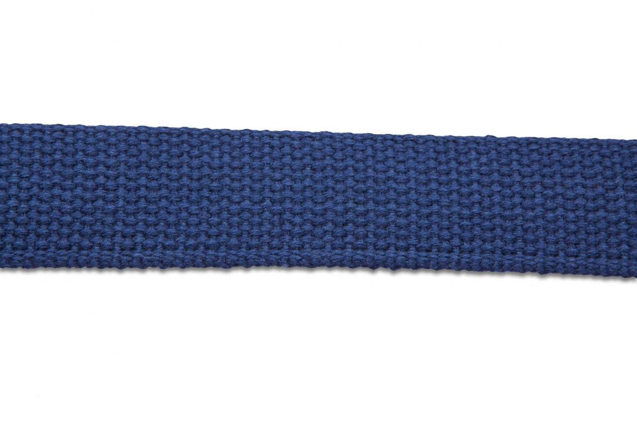 6L Navy Blue Heavy-weight Cotton Webbing | National Webbing Products