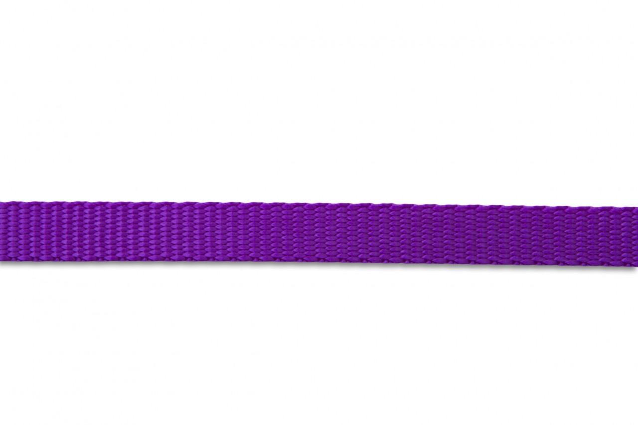 456 Narrow Purple Woven Nylon Webbing