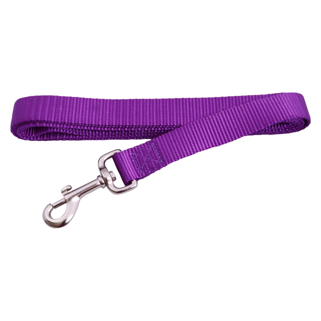 Purple Nylon Dog Leash